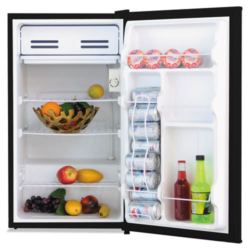 Alera 3.3 Cu. Ft. Refrigerator with Chiller Compartment Black ALERF333B ...