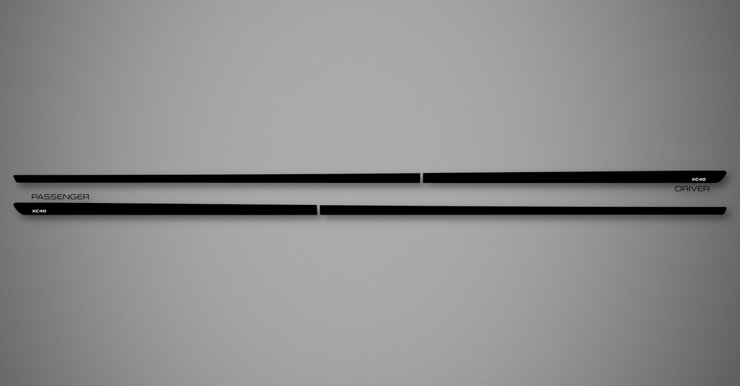 Paint XS Body Side Moldings for 2019-2026 Volvo XC40 | MyCar Trim