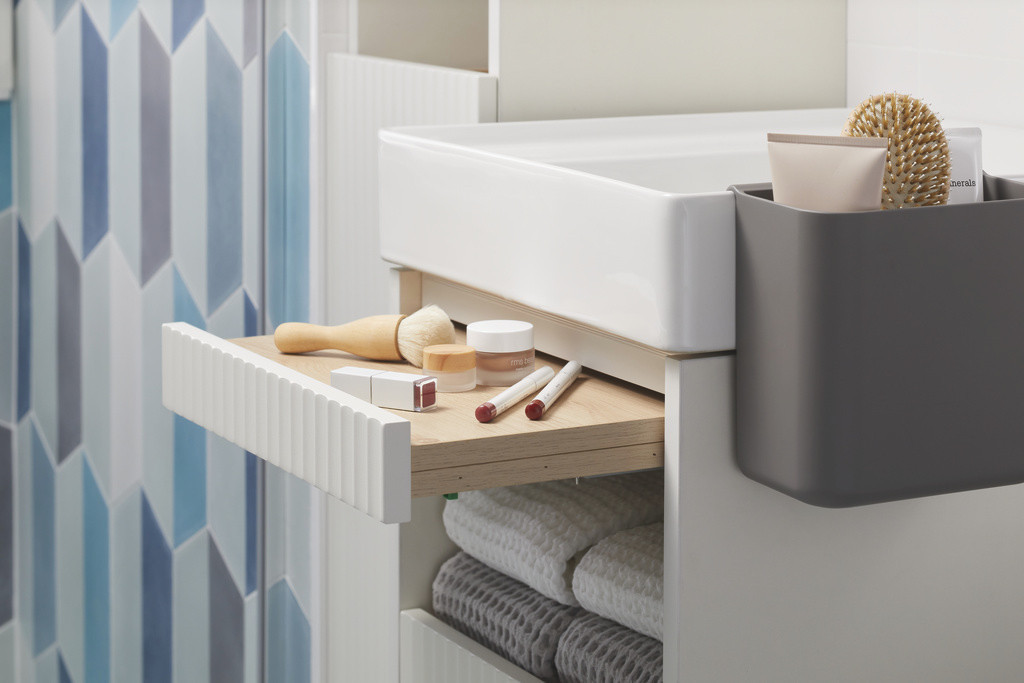 Kohler Spacity 浴櫃組 600mm (面盆+浴櫃+櫃角)