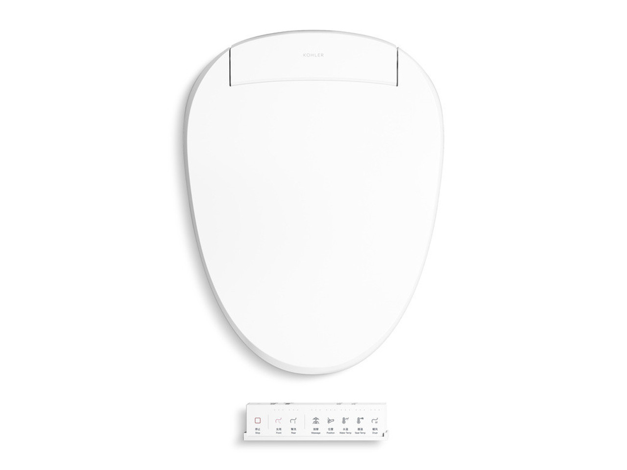 Kohler Veil 五級旋風單體馬桶(T版) + C3-255 電腦馬桶蓋 (管線隱藏升級版)