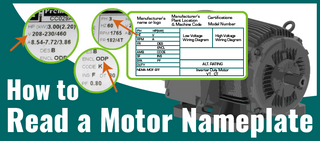 How to Read a Motor Nameplate - Wolf Automation