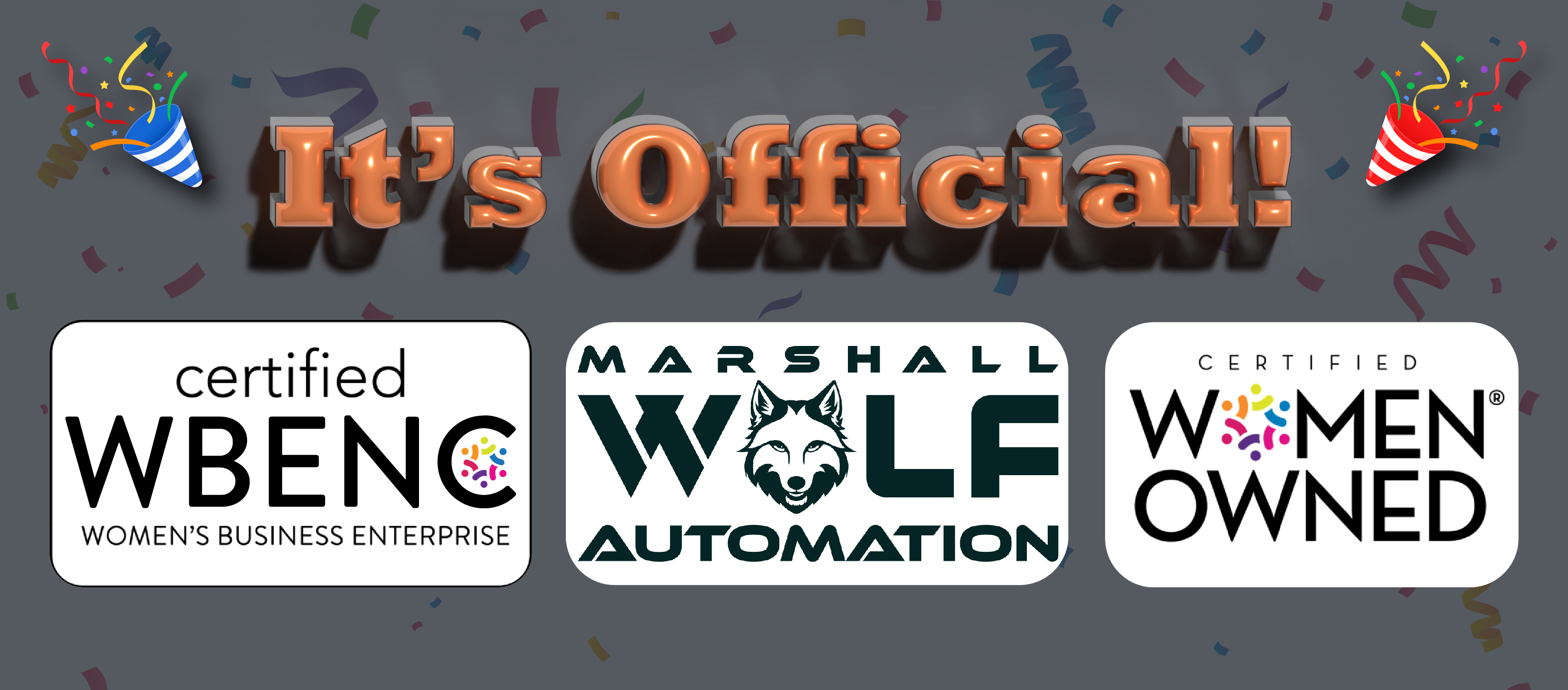 We Are Officially WBENC Certified - Wolf Automation