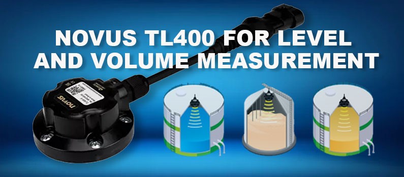 New From Novus - TL400 Non-intrusive Laser Sensor - Wolf Automation