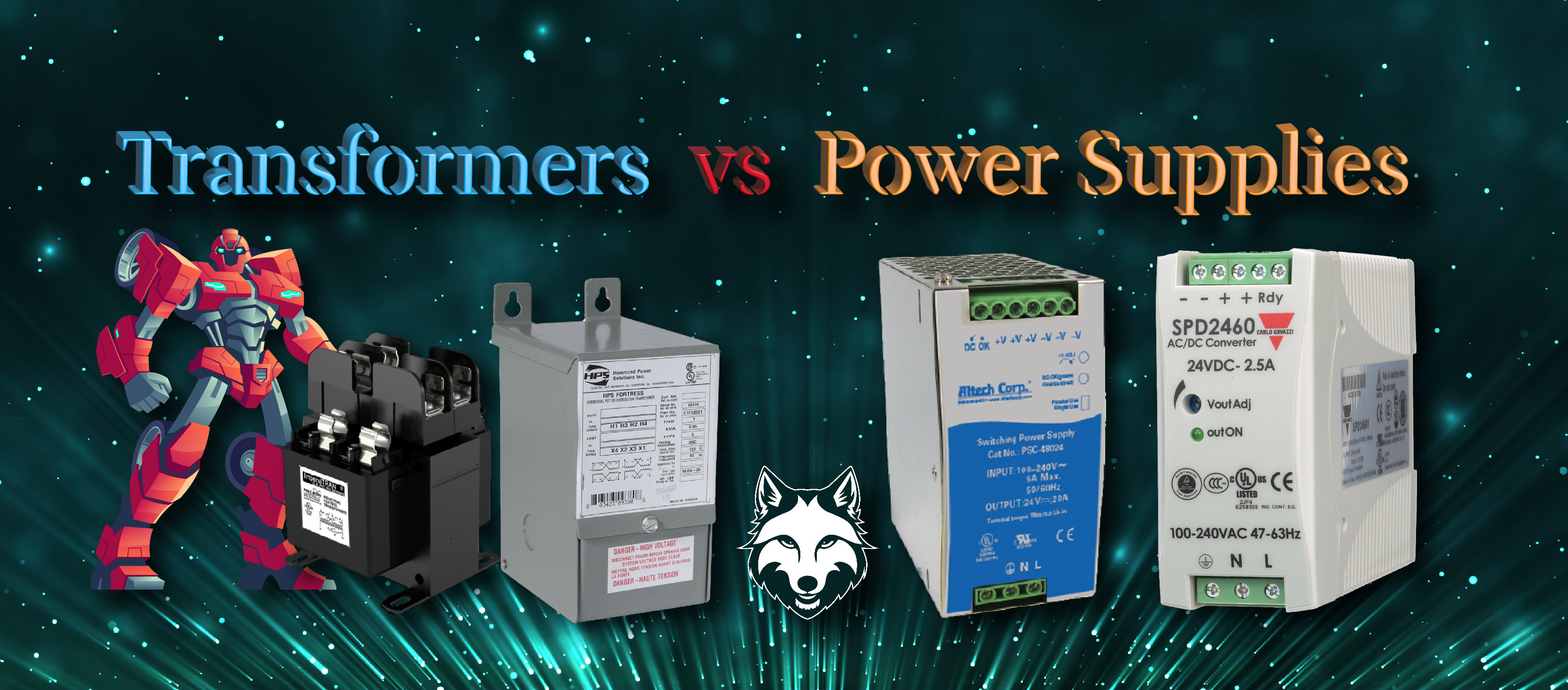 Transformer vs Power Supply: What's The Difference? - Wolf Automation