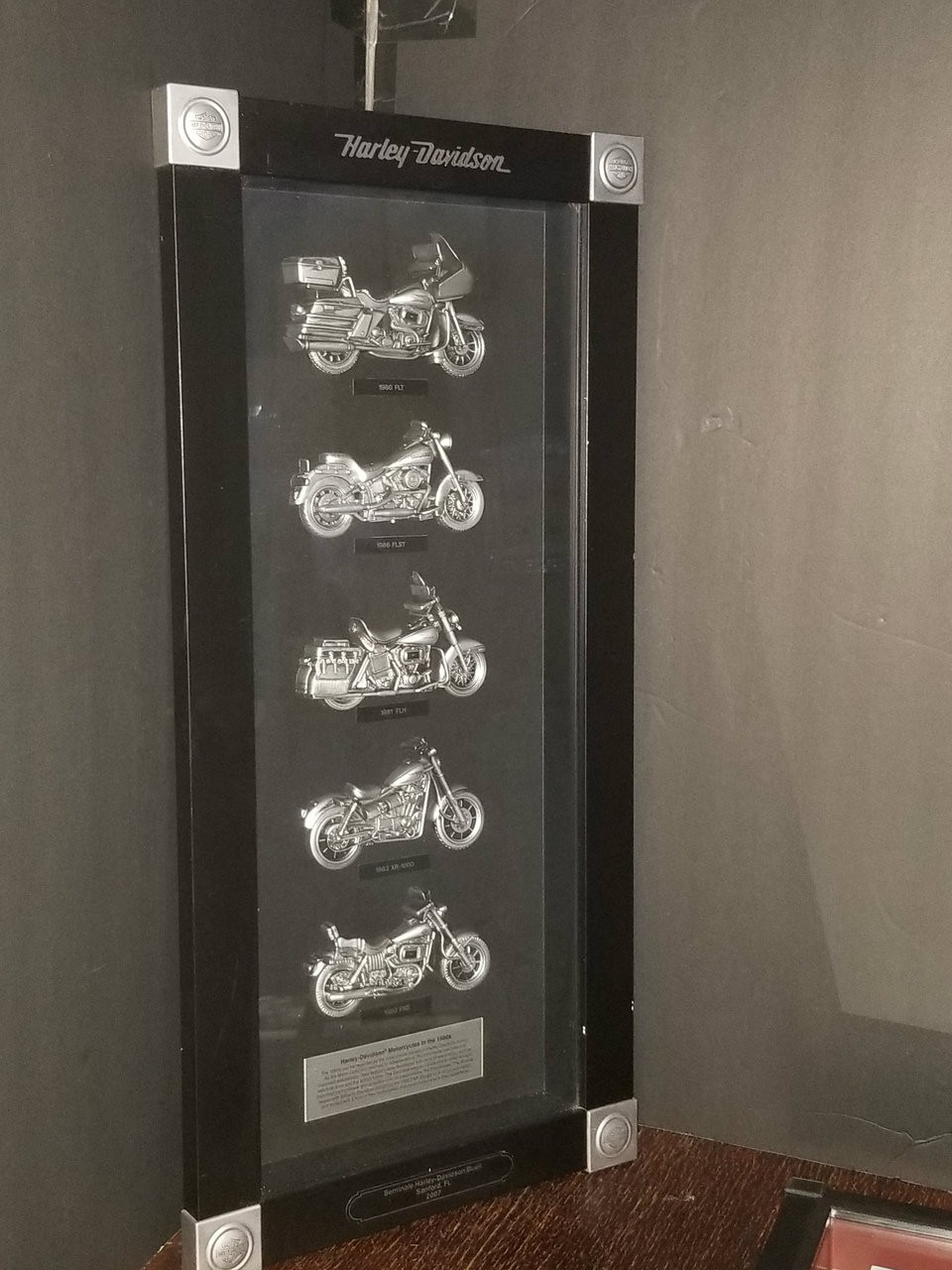 Harley-Davidson Motorcycles In The 1980's Shadow Box - Annie Rooster's ...