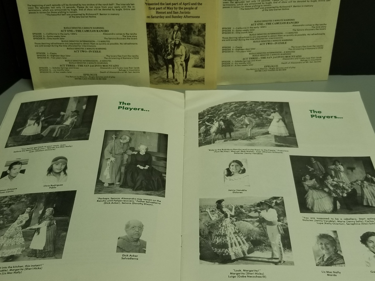 1978 "RAMONA" Pageant Association, INC Program Collection - Annie ...