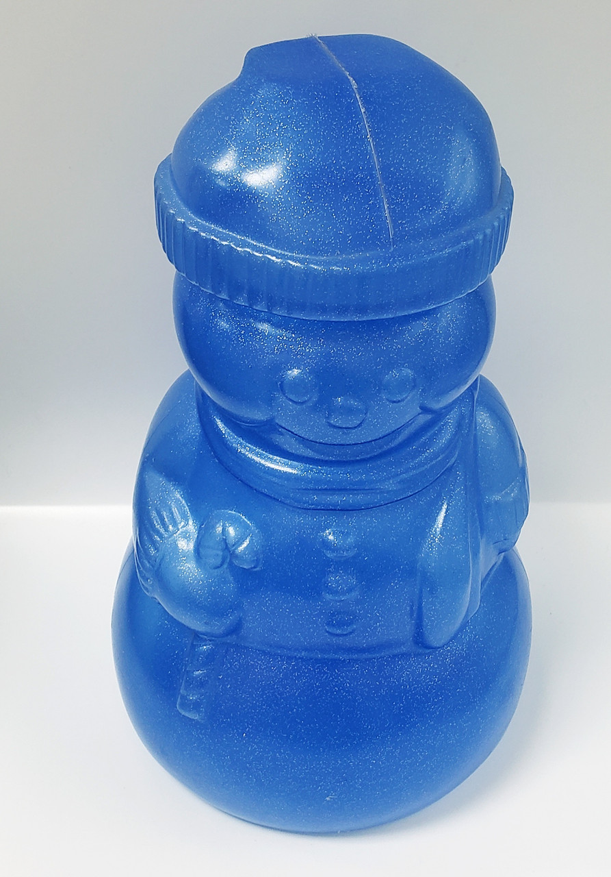 PackerWare Blow-Mold Snowman Cookie Jar/Storage Container - Annie ...