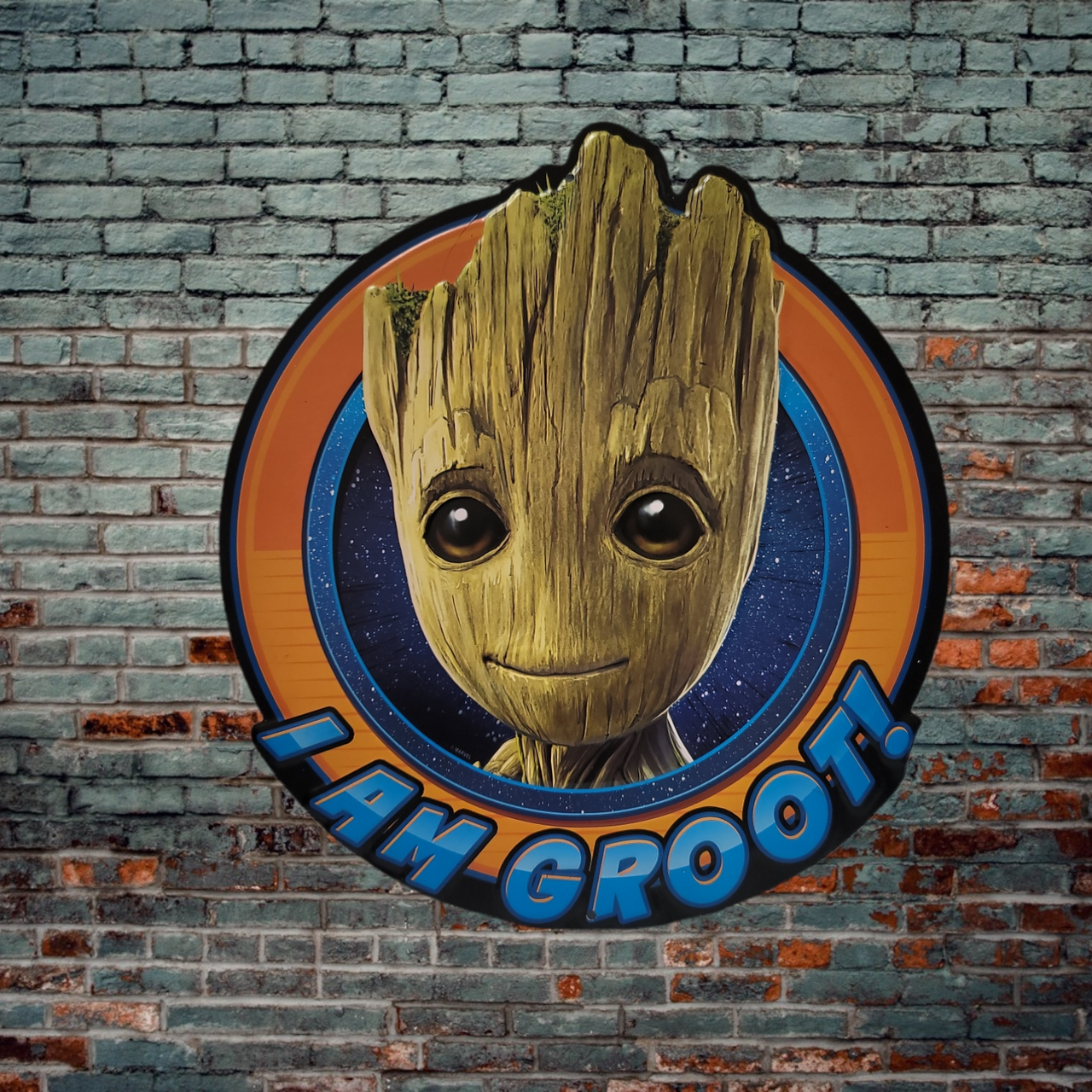 Marvels Guardians Of The Galaxy Groot Metal Wall Sign - Annie Rooster's ...