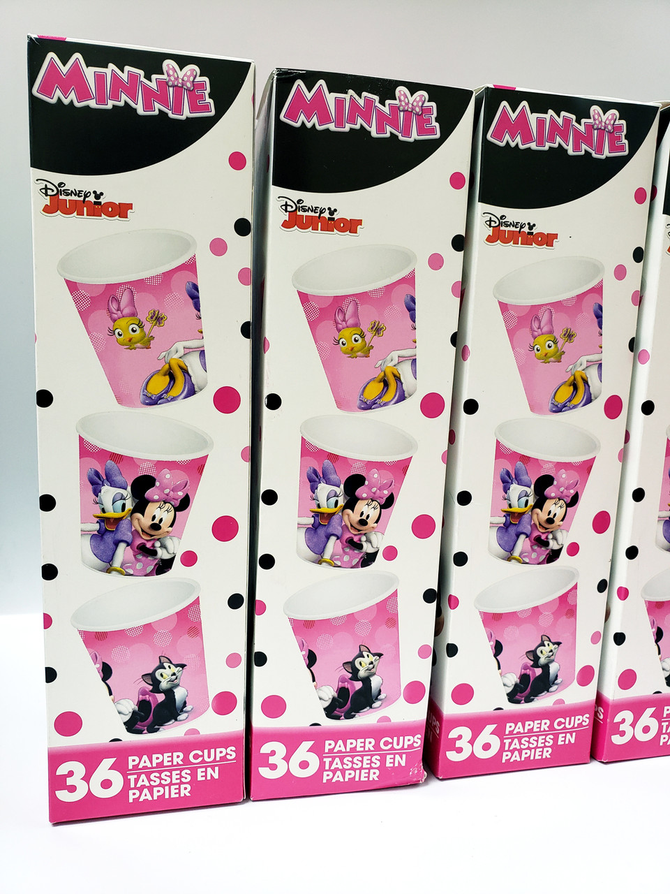 LOT of 18 Packs - 9 Boxes Minnie Mouse Cups & 9 Minnie Mouse Tissue ...