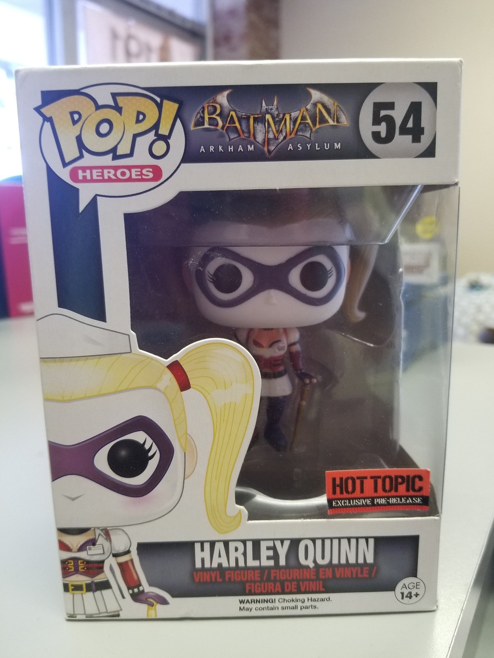 FUNKO POP! Harley Quinn #54 HOT TOPIC Pre-Release - Annie Rooster's ...