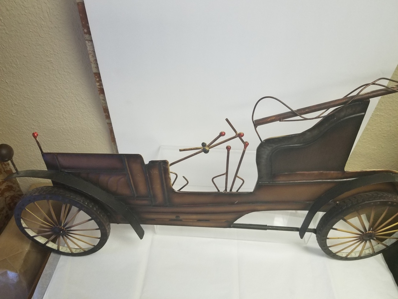 Old Model Car Metal Wall Decor - Annie Rooster's Sally Ann's Antiques ...