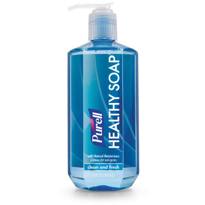 PURELL® Healthy Soap, Clean and Fresh Scent 12 oz Counter Top Pump ...