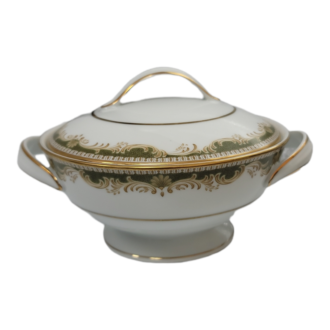 Reichenbach Echt Kobalt Blue & Gold Sugar Dish w/Lid - Annie Rooster's ...