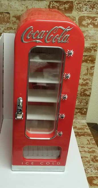 Coca Cola Retro 10 Can Vending Machine Style Refrigerator by Koolatron ...