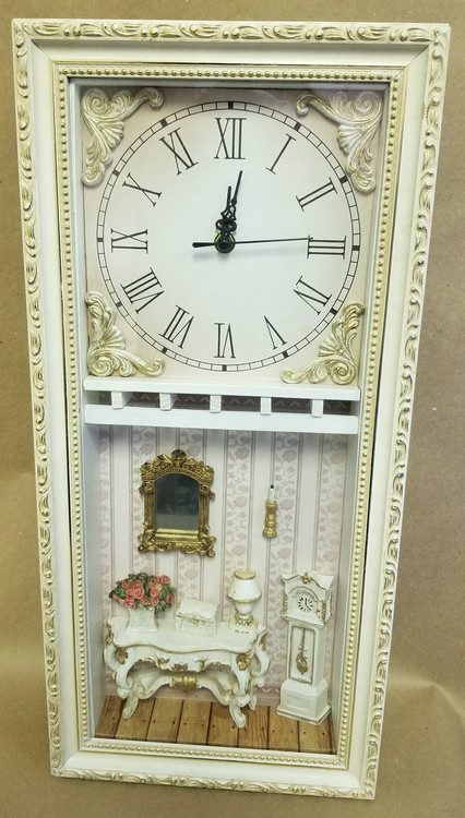 French Shadow Box and Clock Wall Decor - Annie Rooster's Sally Ann's ...