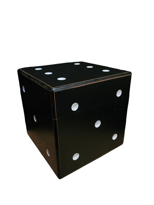 10x10 Large Dice Storage Box Container