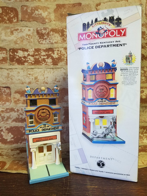 Two-Twenty Kentucky Ave "Police Department" Monopoly Depart 56 - Annie ...