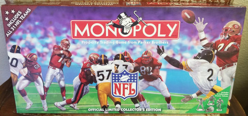 NFL - Monopoly Official Limited Collector's Edition ALL 31 Teams ...