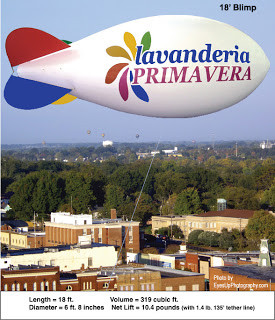 18ft Advertising Helium Blimp