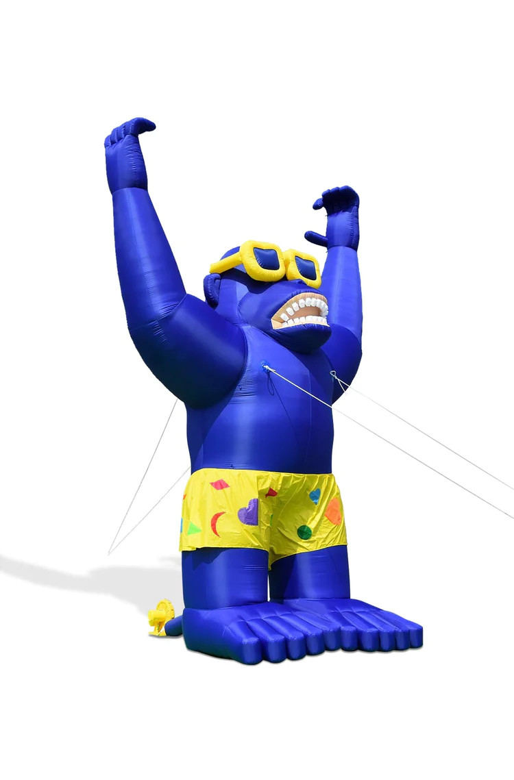 Giant Kong Blue Red or Black Gorilla Inflatable Advertising Balloon
