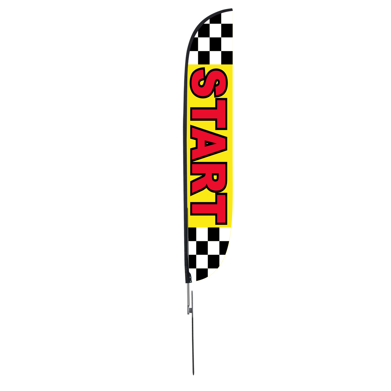 Start Feather Flag with Feather flag hardware