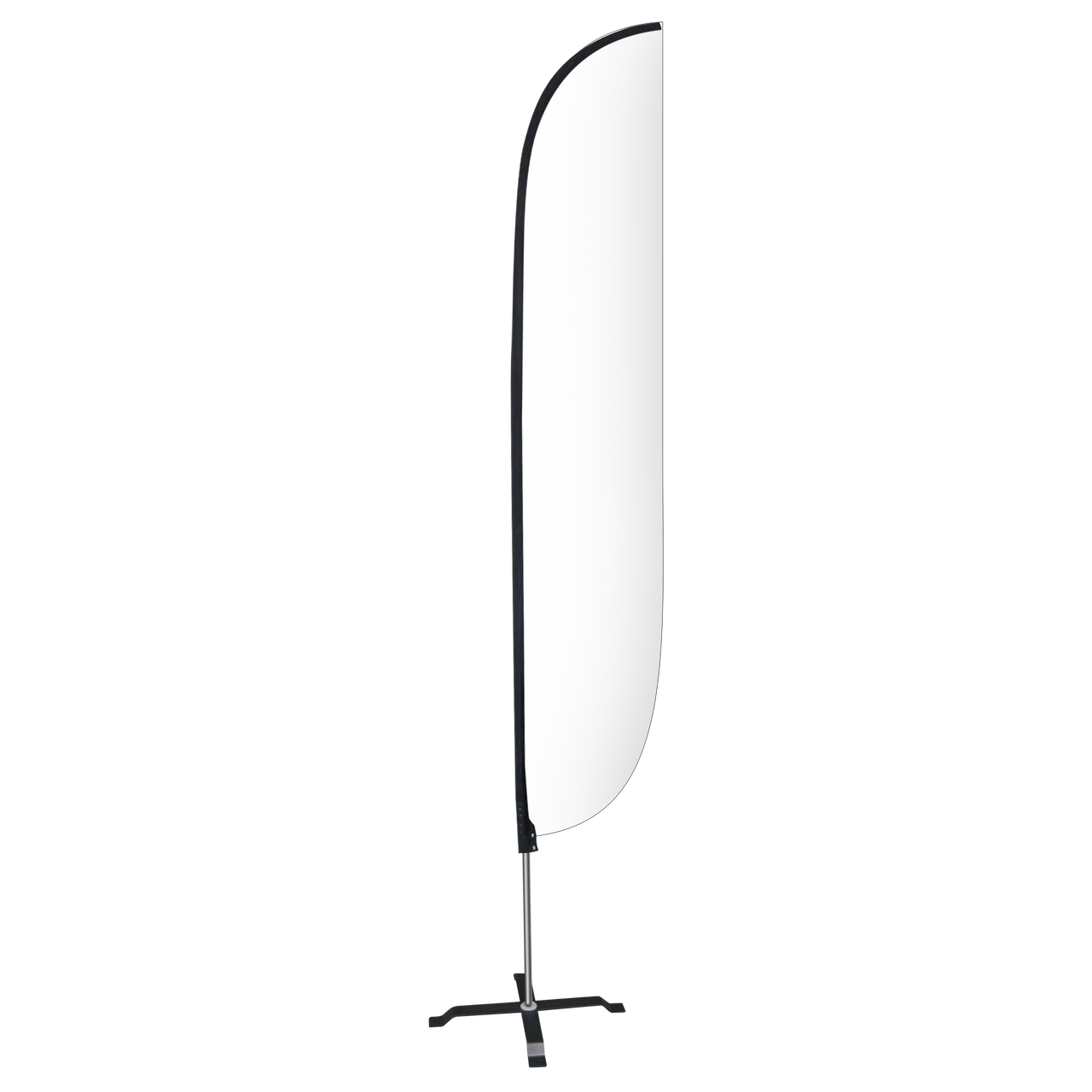 12ft White Feather Flag in Stock Ready to Ship