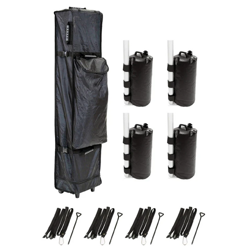 Custom Canopy Tent with Back Wall