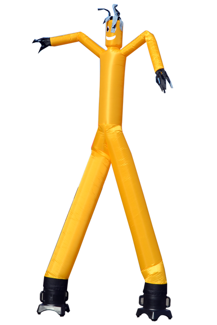 16ft Two Legged Yellow Air Dancer Inflatable Tube Dancers