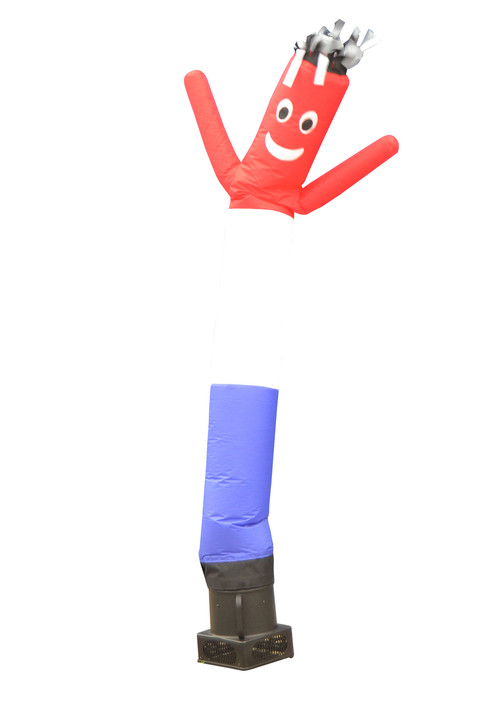 6ft Red White Blue Air Dancer Sky Dancer Tube Man Inflatable