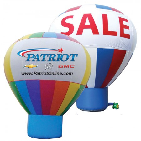 20FT Multi colored or R/W/B Hot Air Advertising Balloon