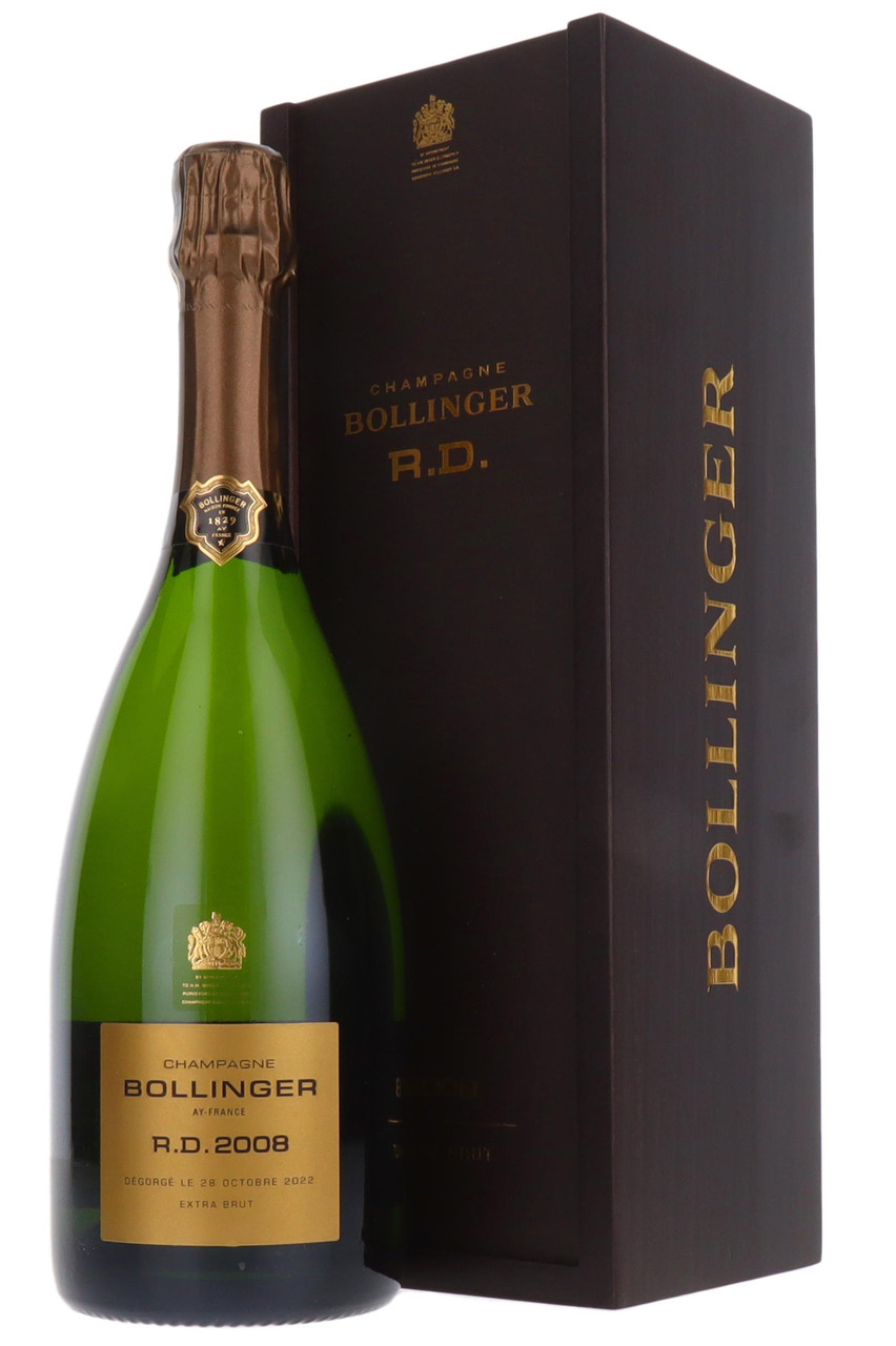 Bollinger Vintage Champagne R.D. 2008 Gift Box