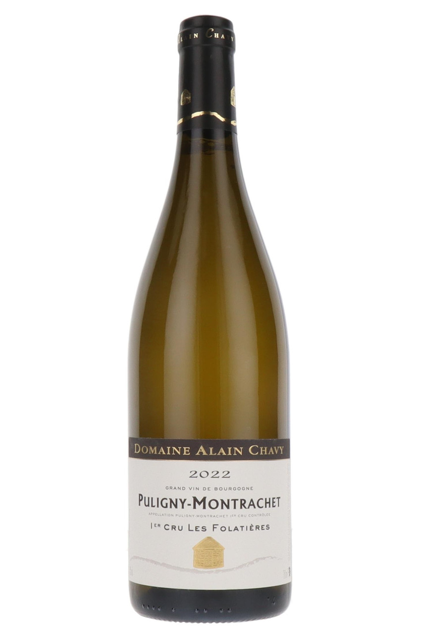 Puligny Montrachet 1er Cru Les Folatieres, Domaine Alain Chavy, Cote de ...
