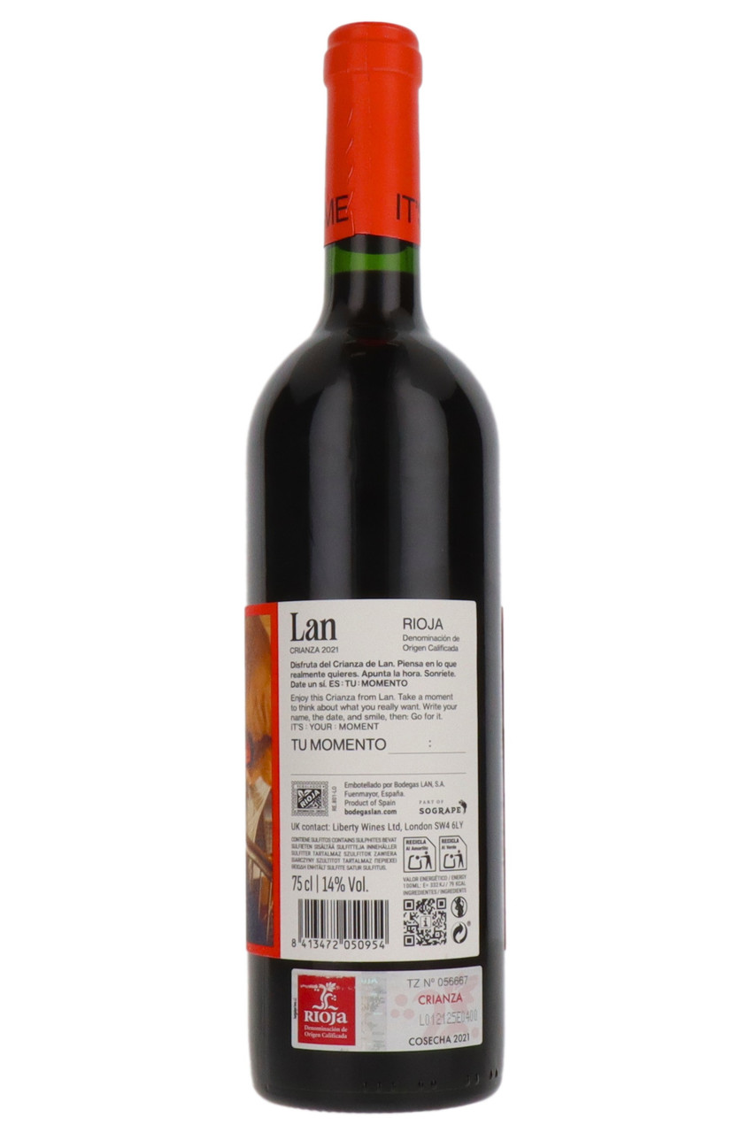 Bodegas LAN Crianza, Rioja, Spain, 2021