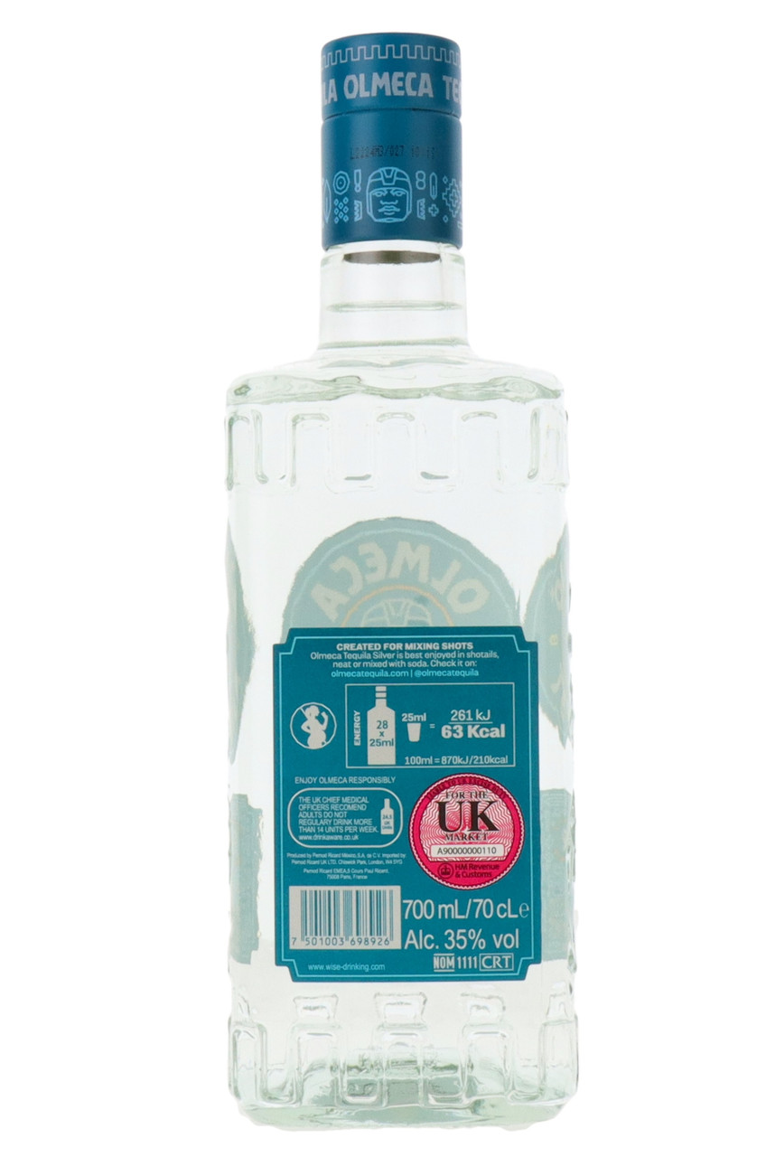Olmeca Tequila Silver Olmeca from Fraziers Wine Merchants