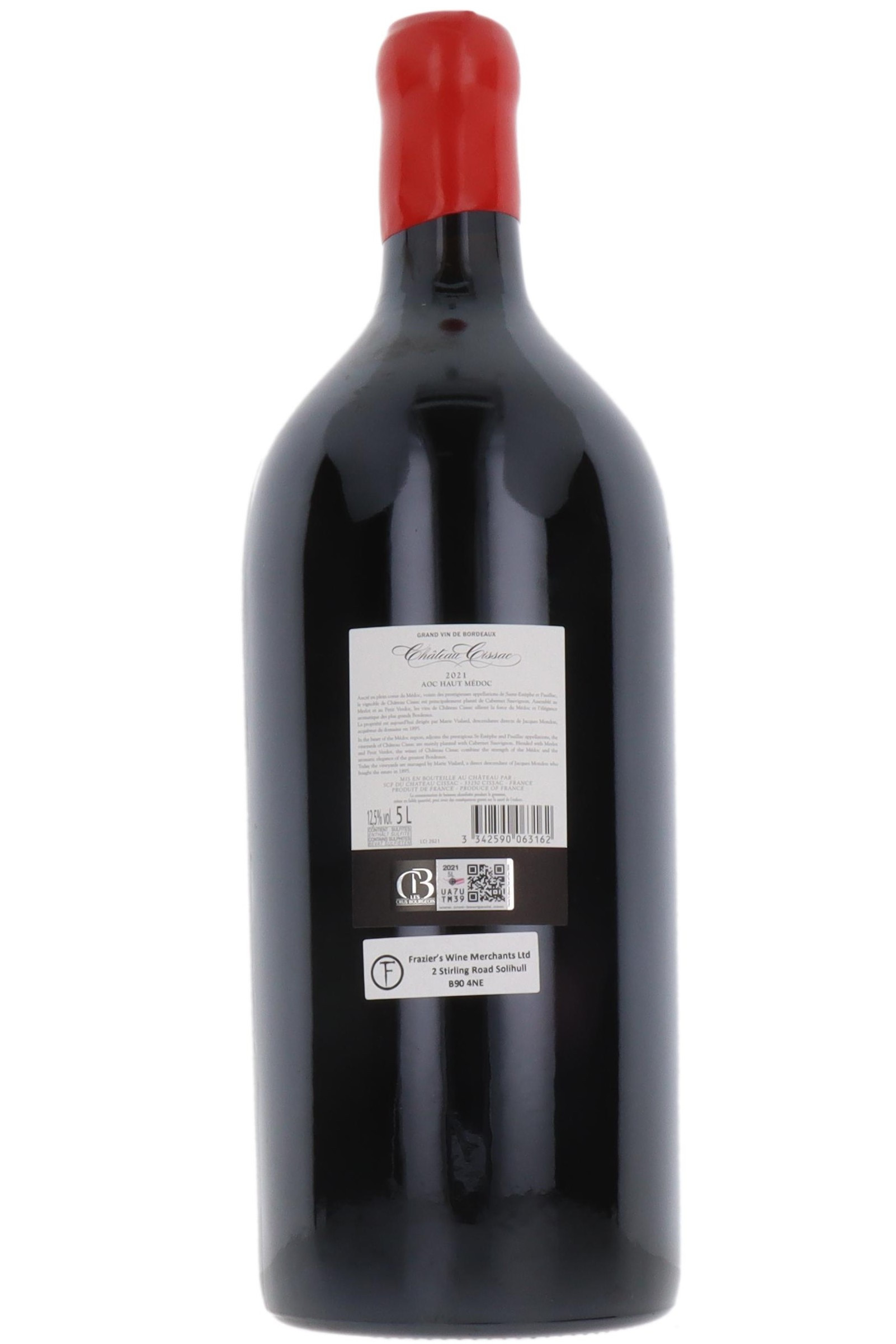 Five litre, 500cl or 5000ml. Bottles of wine and spirits. The size of ...