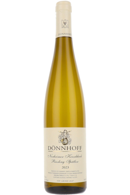 Dönnhoff Norheimer Kirschheck Riesling Spätlese 2023 - Frazier Jones ...