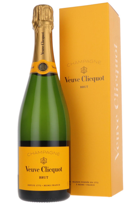 Veuve Clicquot Yellow Label Brut Champagne (Gift Box) from Fraziers ...