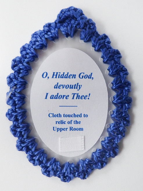 Sisters of Carmel: Holy Eucharist Relic Badge