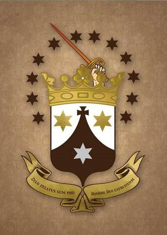Sisters of Carmel: Carmelite Shield Greeting Card