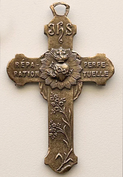 Sisters of Carmel: Vintage Style Holy Face Cross