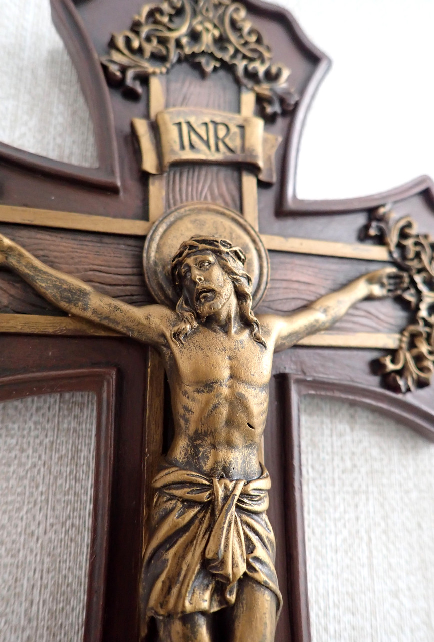 Sisters of Carmel: Victorian Style Wall Crucifix