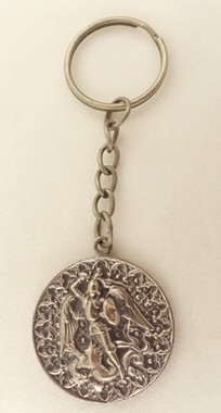 Vintage St. Michael Key Chain