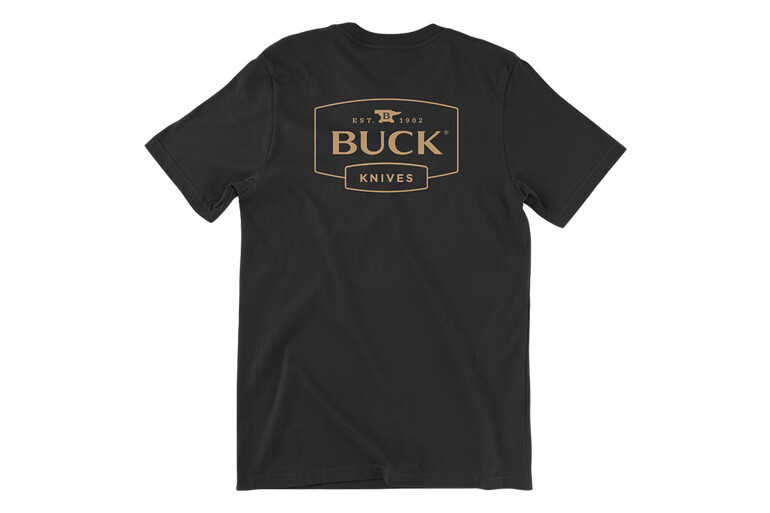Buck Black Logo T-Shirt - Buck® Knives OFFICIAL SITE