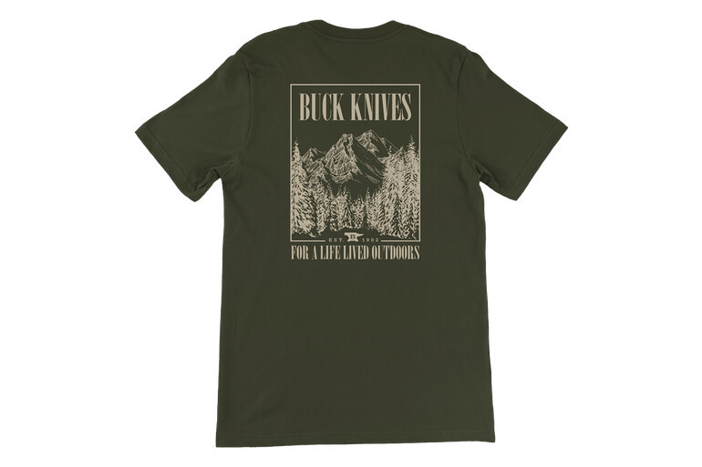 Buck Life Lived Outdoors T-Shirt - Buck® Knives OFFICIAL SITE