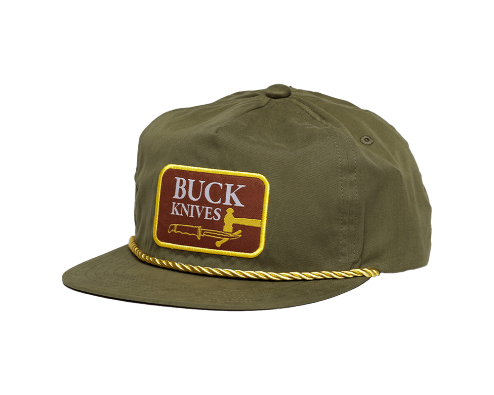 Buck Green Vintage Logo Hat - Buck® Knives OFFICIAL SITE