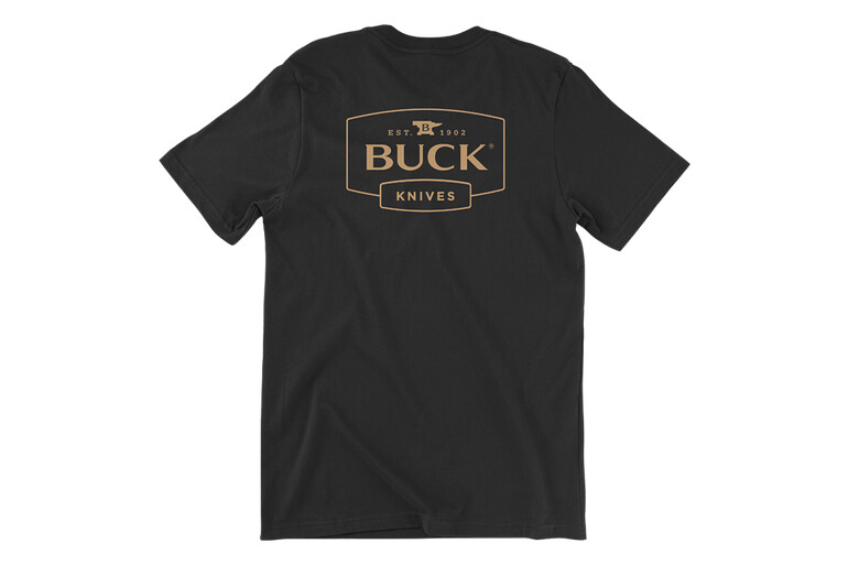 Buck Black Logo T-Shirt - Buck® Knives OFFICIAL SITE