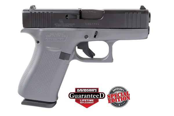 Glock Pistol - 43X - 9MM - Apollo Customs - Concrete Gray - ACG-00871 ...