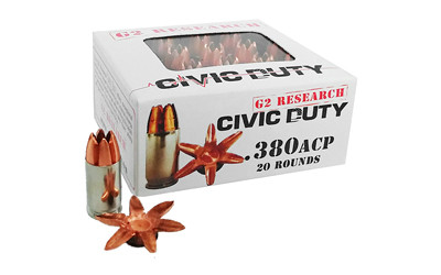 G2 Research Copper - Civic Duty - 380 ACP - G00621 - Abide Armory