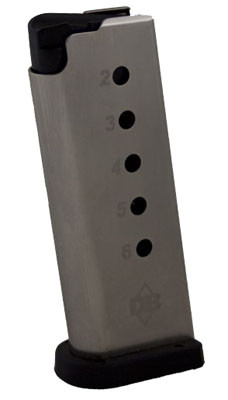 DIAMONDBACK MAGAZINE .380 ACP 6 ROUND NICKEL DB380 MAG - Abide Armory