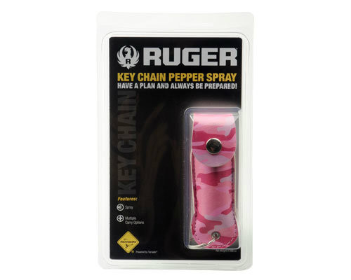 Ruger Pepper Spray Key-Chain Pink Camo, RKS091P - 855877005241 - Abide ...